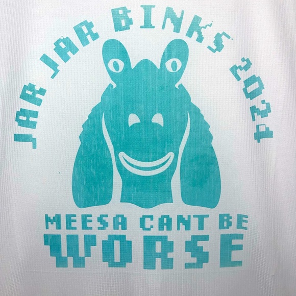 Star Wars | Shirts | Mens Lg Jar Jar Binks 224 Meesa Cant Be Worse ...